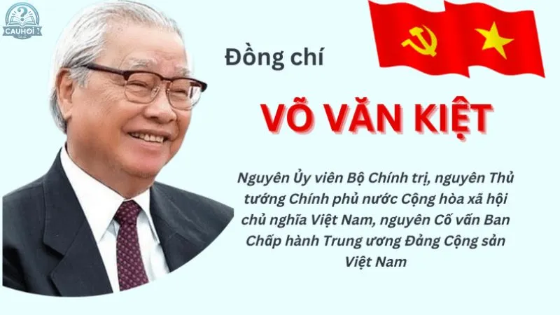 Tiểu sử đồng chí Võ Văn Kiệt